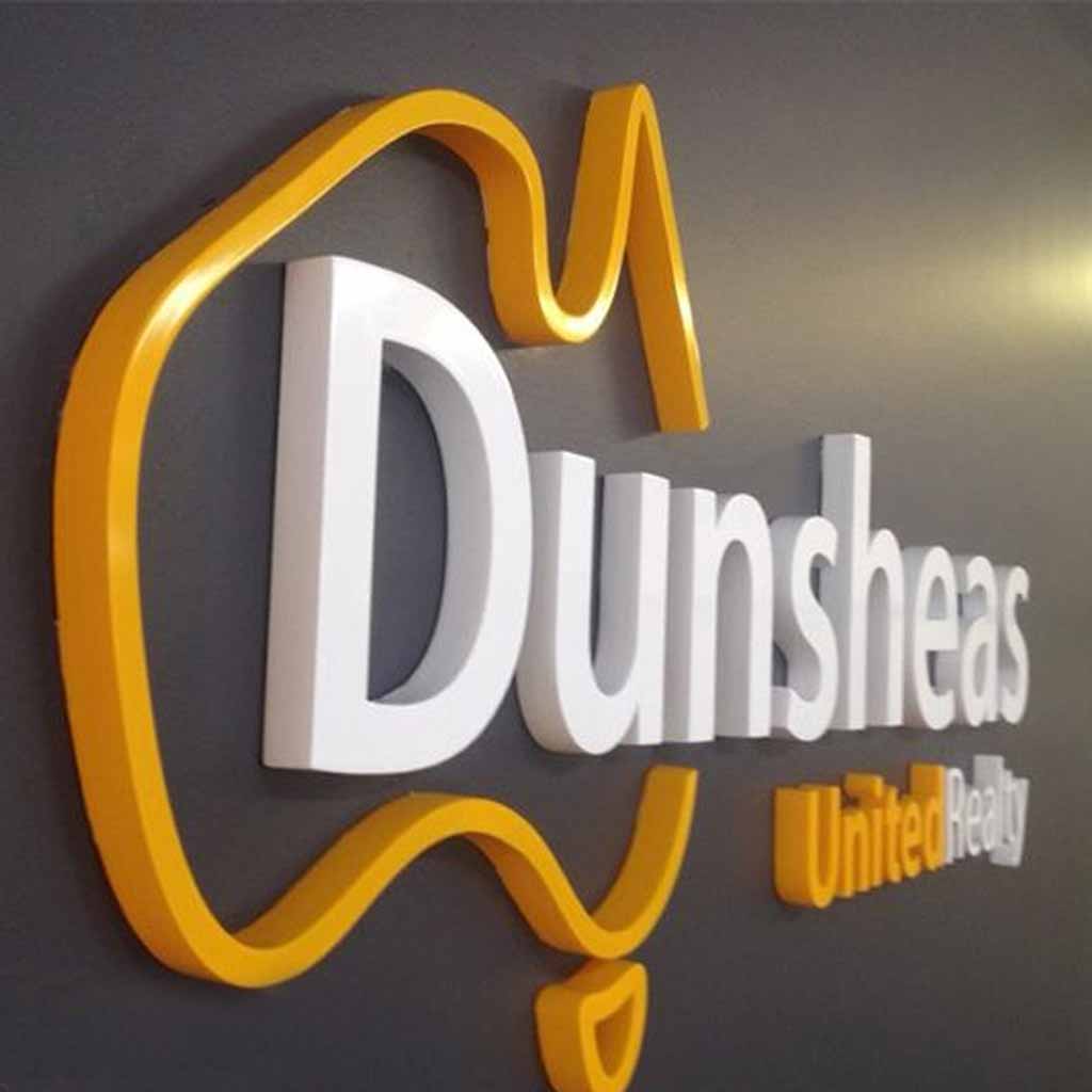 3D Signboard, Wall Glass Stickers, Reception Signage, Roll-up Banner