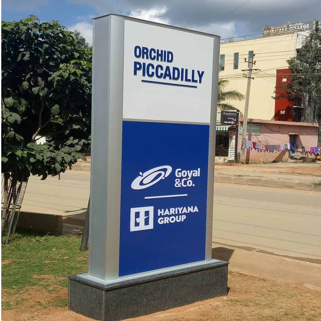 3D Signboard, Wall Glass Stickers, Reception Signage, Roll-up Banner